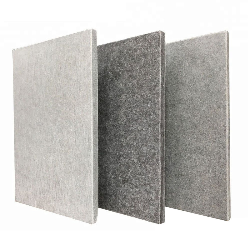 Calcium Silicate Raw Materials Wood Grain Cement Board Siding for House ...