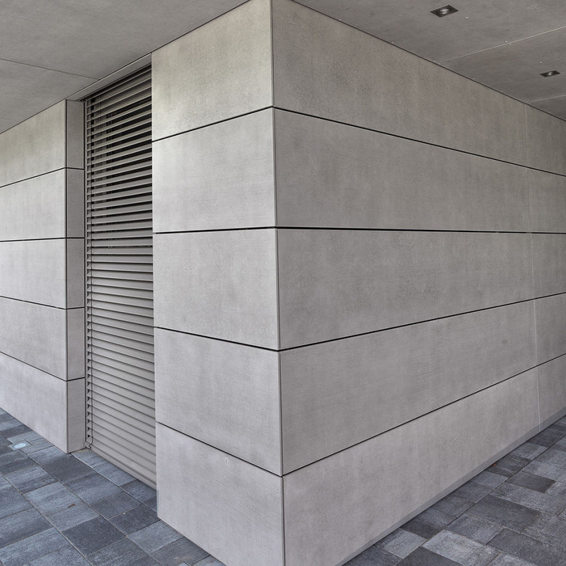 Non-asbestos Fiber Cement Board Exterior Wall Panel with Contemporary ...